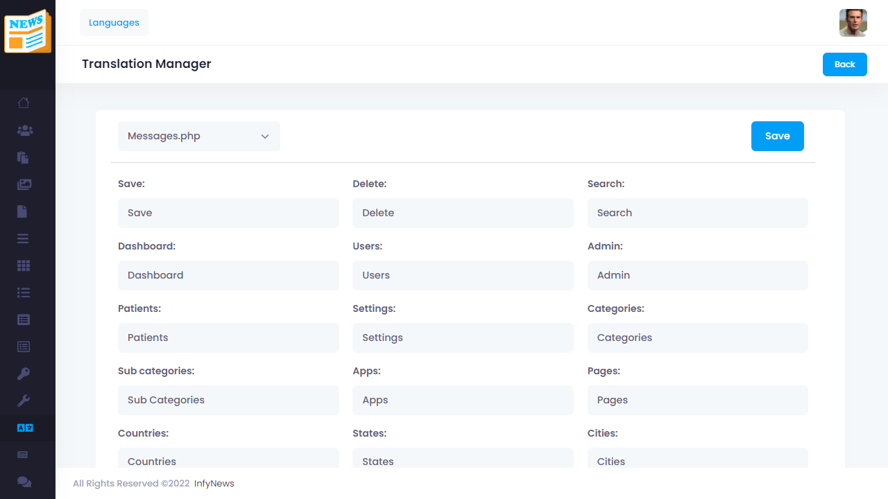News - News & Magazines Script & Laravel News & Magazines / Blog / Articles OpenAI Writer ...